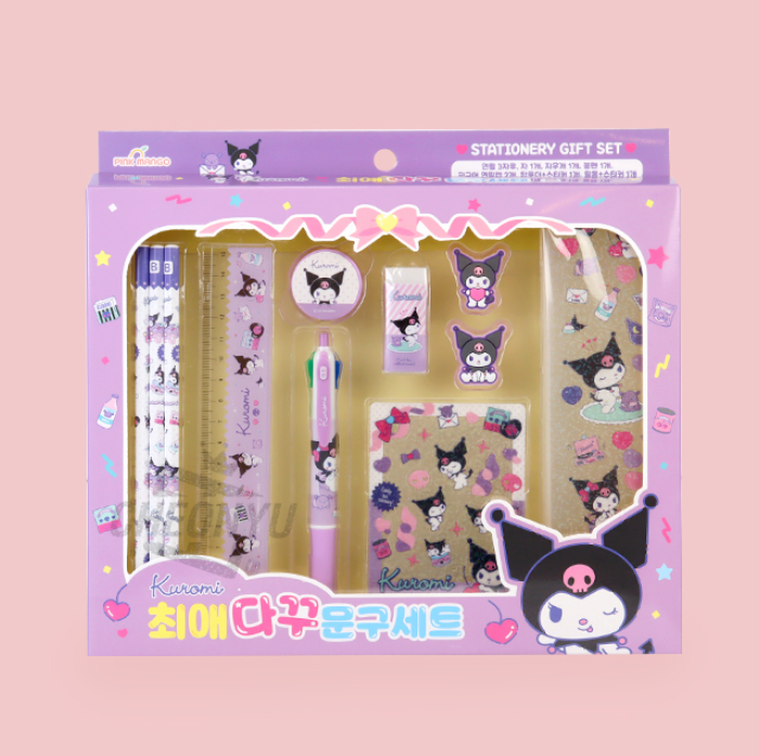 Sanrio Kuromil Diary Deco Stationery Set (set of 1) – Kobe Mini Mart