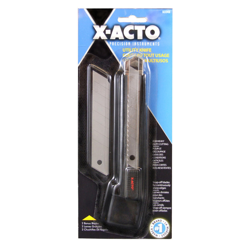 X-Acto Retractable Heavy Duty Snap Off Blade Utility Knife – Kobe Mini Mart