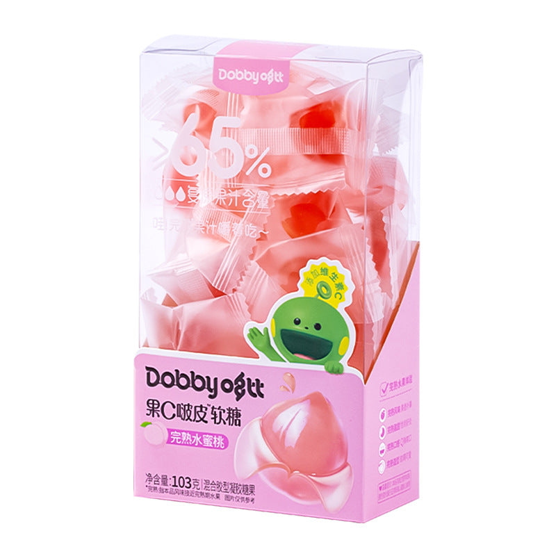 Dobby-Peelable Fruit Gummy | Peach – Kobe Mini Mart