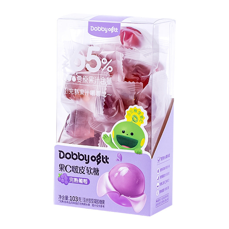 Dobby-Peelable Fruit Gummy | Grape – Kobe Mini Mart