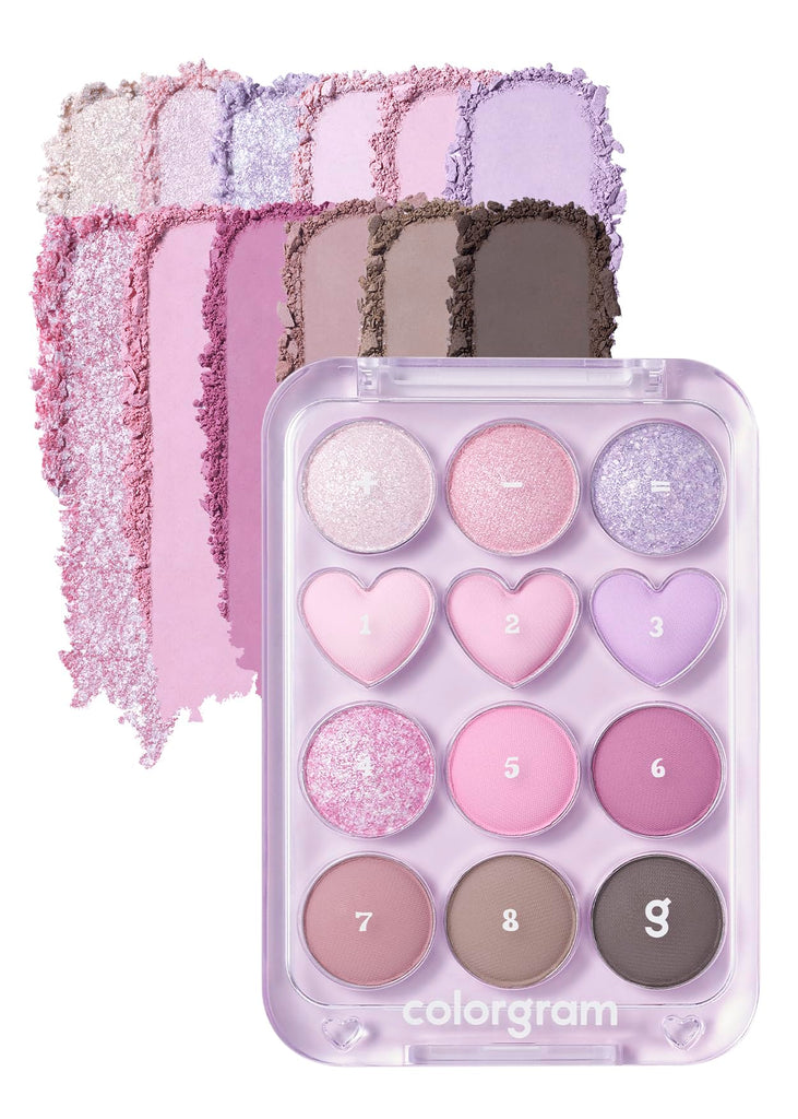 Colorgram Pin Point Eyeshadow Palette 03 | Pink+Lavender – Kobe Mini Mart