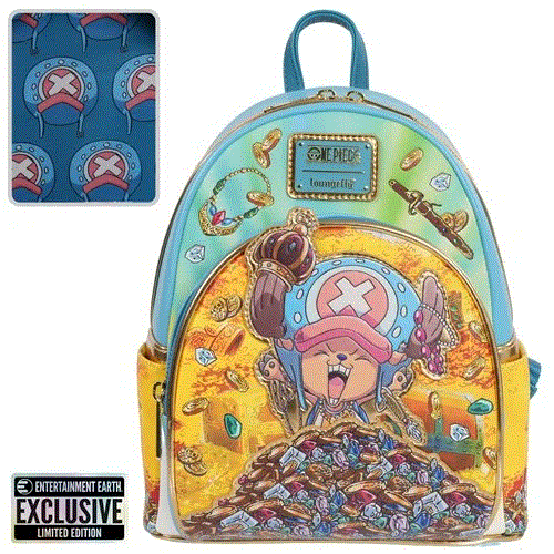 One Piece Tony Tony Chopper Treasure Mini-Backpack - Entertainment Ear ...