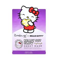 TCS SANRIO Hello Kitty Face Sheet Mask (Ready Set Glow) – Kobe Mini Mart