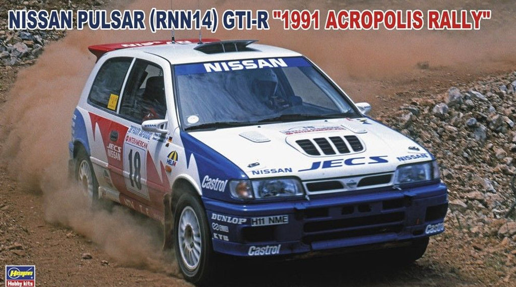 Hasegawa Nissan Pulsar RNN14 GTI-R 1991 Acropolis Rally – Kobe Mini Mart