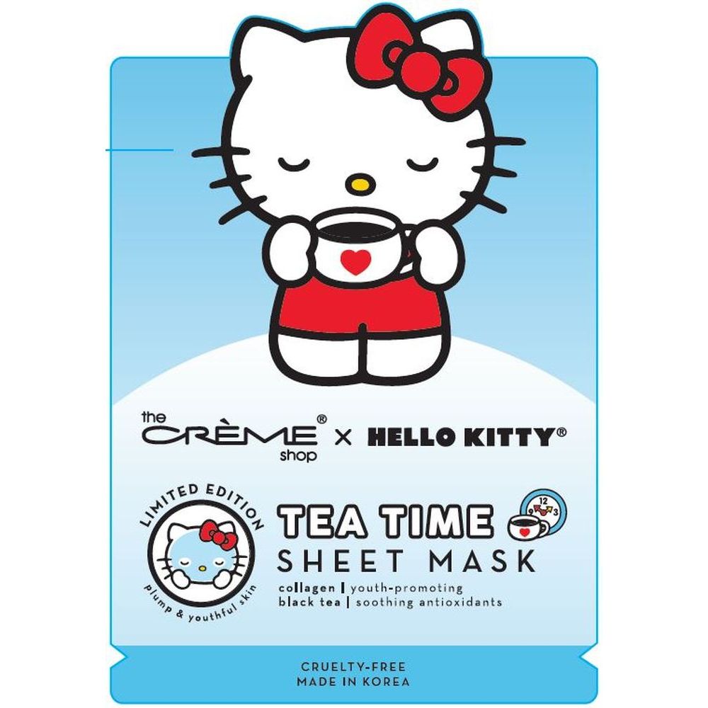 TCS SANRIO Hello Kitty Face Sheet Mask (Tea Time) – Kobe Mini Mart