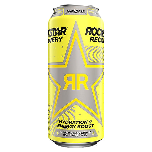 Rockstar Lemonade Recovery Energy Drink 16oz – Kobe Mini Mart
