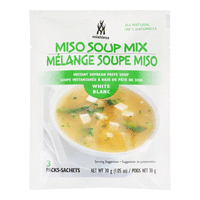 Mishima Instant Miso Soup White 3P GMO Free – Kobe Mini Mart