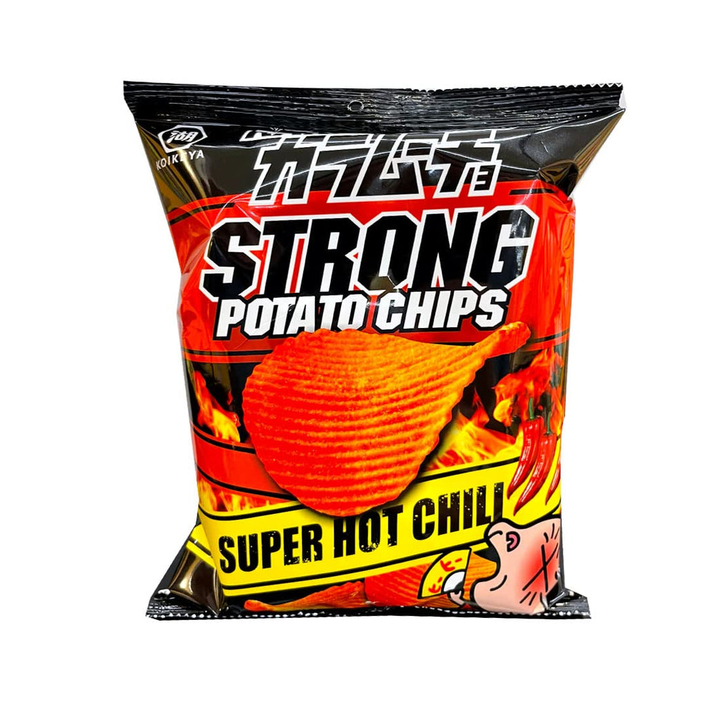 Koikeya Karamucho Strong Chips Super Hot Chili – Kobe Mini Mart