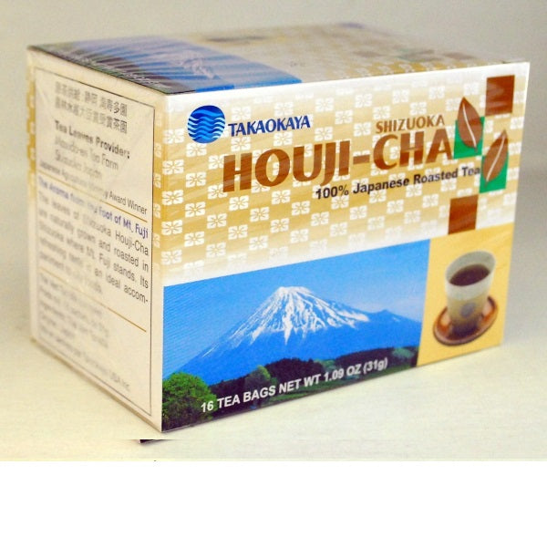 Takaokaya Shizuoka Hojicha Tea Bag 16pc – Kobe Mini Mart