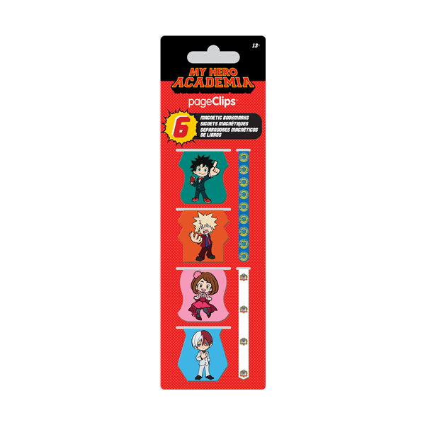 Magnetic Page Clips 6 Packs - Anime – Kobe Mini Mart